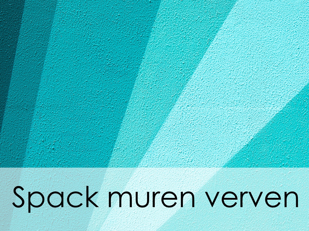 Spack muren verven | Spackspuitwerk verven | Handig stappenplan - 2025